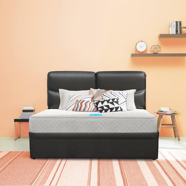 JED Leather storage bed – Good Idea Furniture and Design